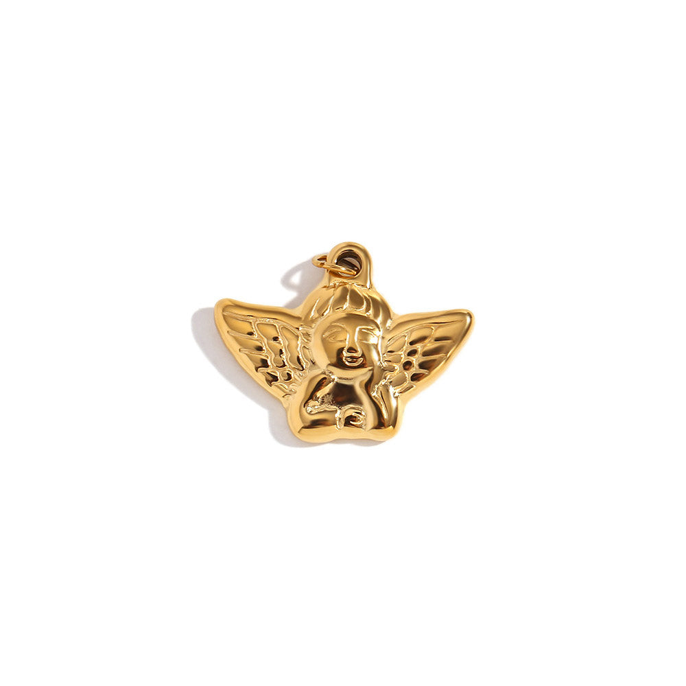 Gold Angels charm – FulyLove
