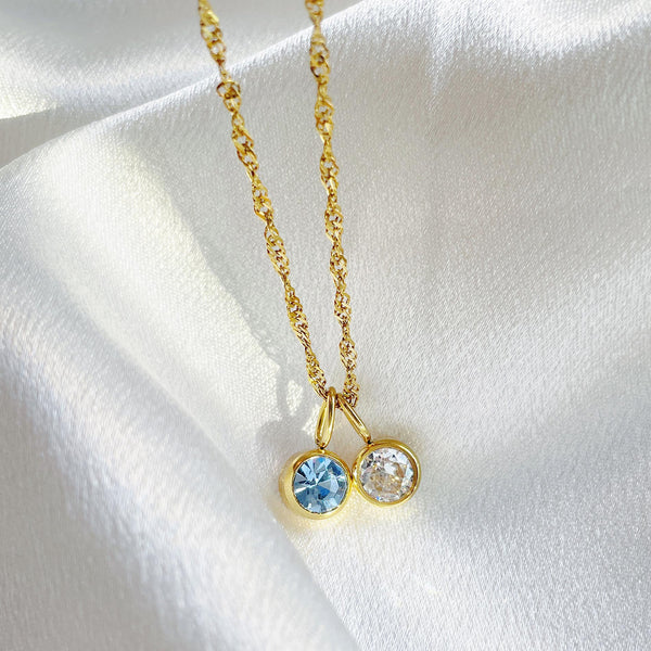 Couple Birthstone Necklace – FulyLove